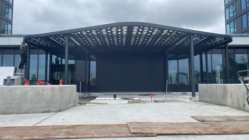 SOCO Outdoor Canopy/Pergola | StateCraft Architectural Fabricators